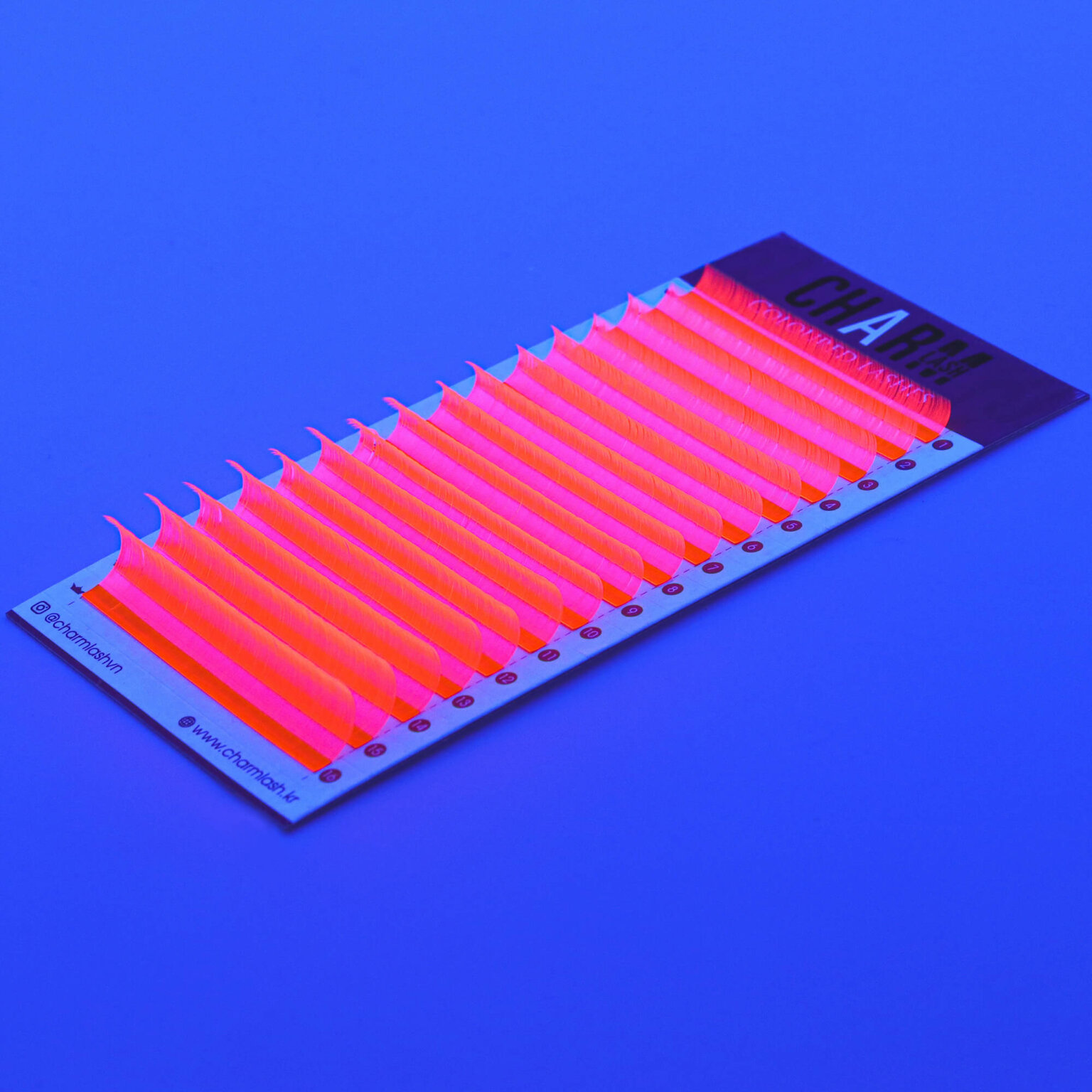 Colorful Eyelash Extensions - Mixed Tropical Colors Lashes - Wholesale ...