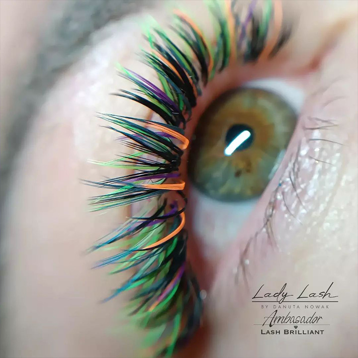 Unveiling the Magic of Neon lash extensions - CharmLash