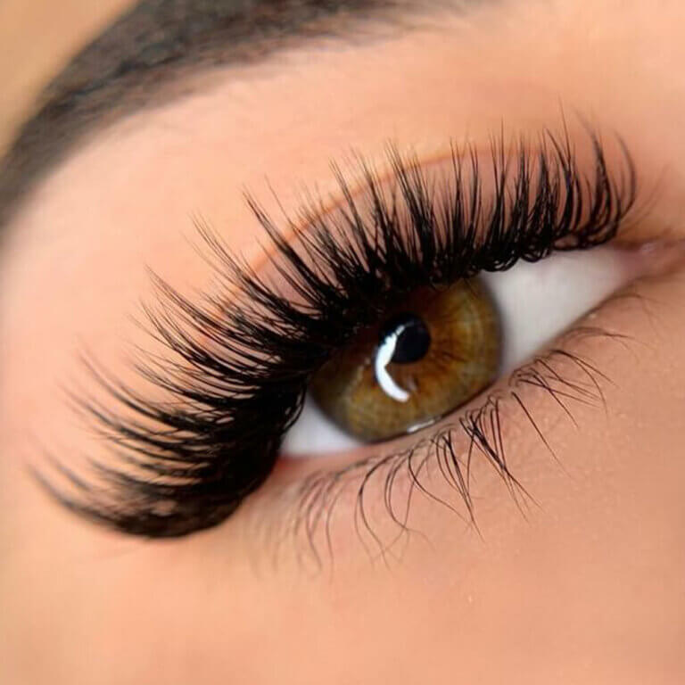 Wispy lash extensions - How to create this look - CharmLash