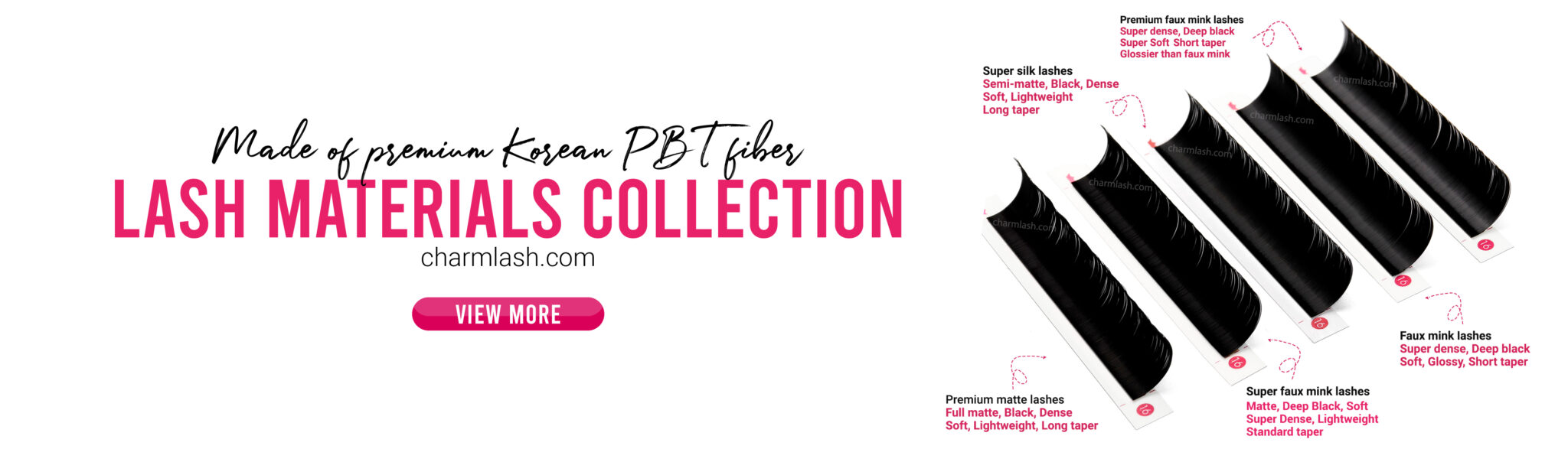 CharmLash - Wholesale eyelash extensions manufacturer