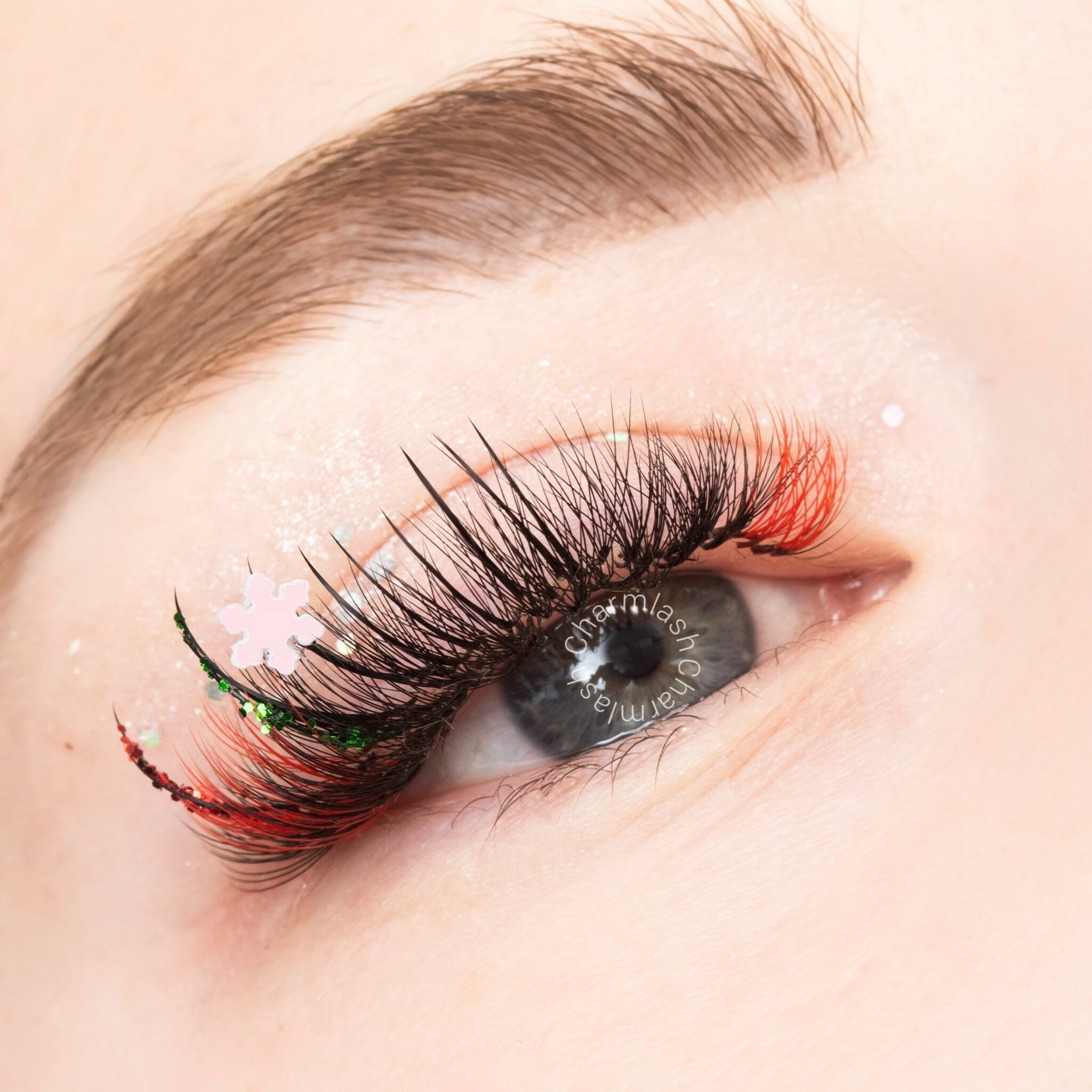 Top Christmas lashes style
