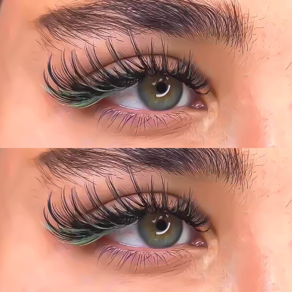 Top Christmas lashes style