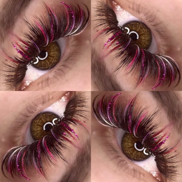 Top Christmas lashes style