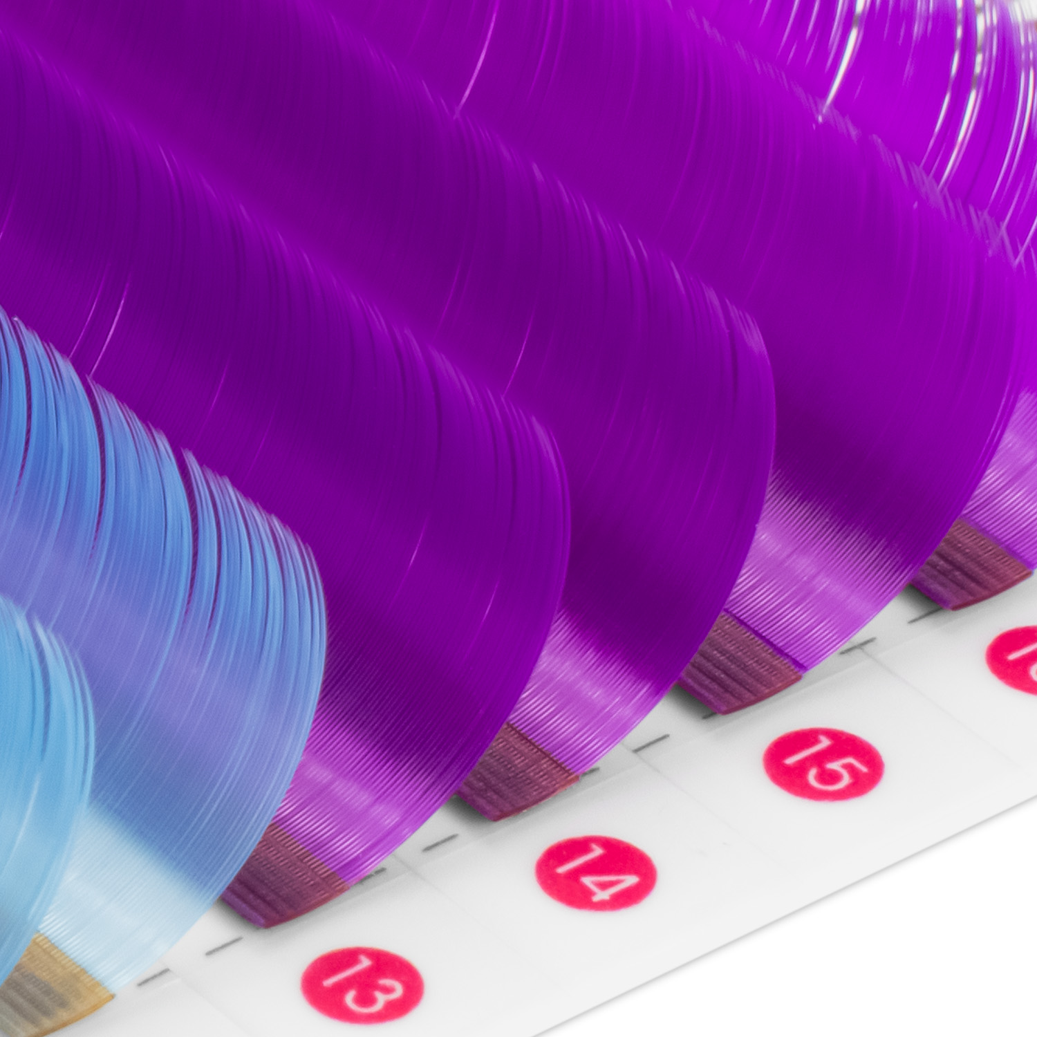 Laser Mixed Rainbow Colored Lashes - Wholesale Manufacturer