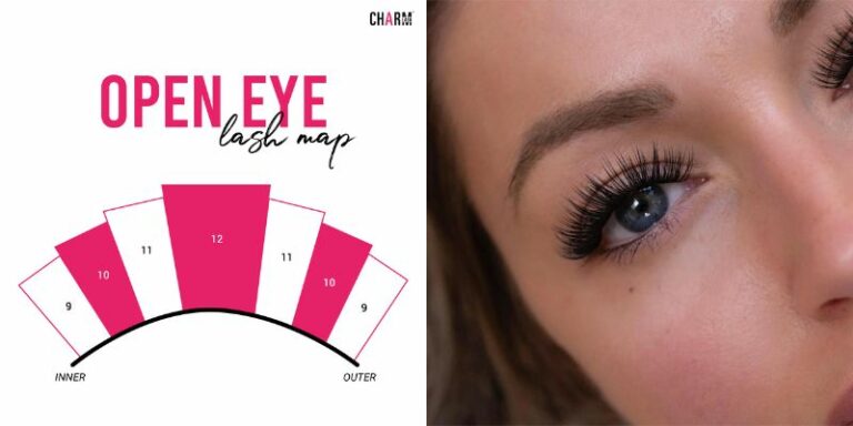 Open Eye Lash Map - Unlock The Secrets Behind