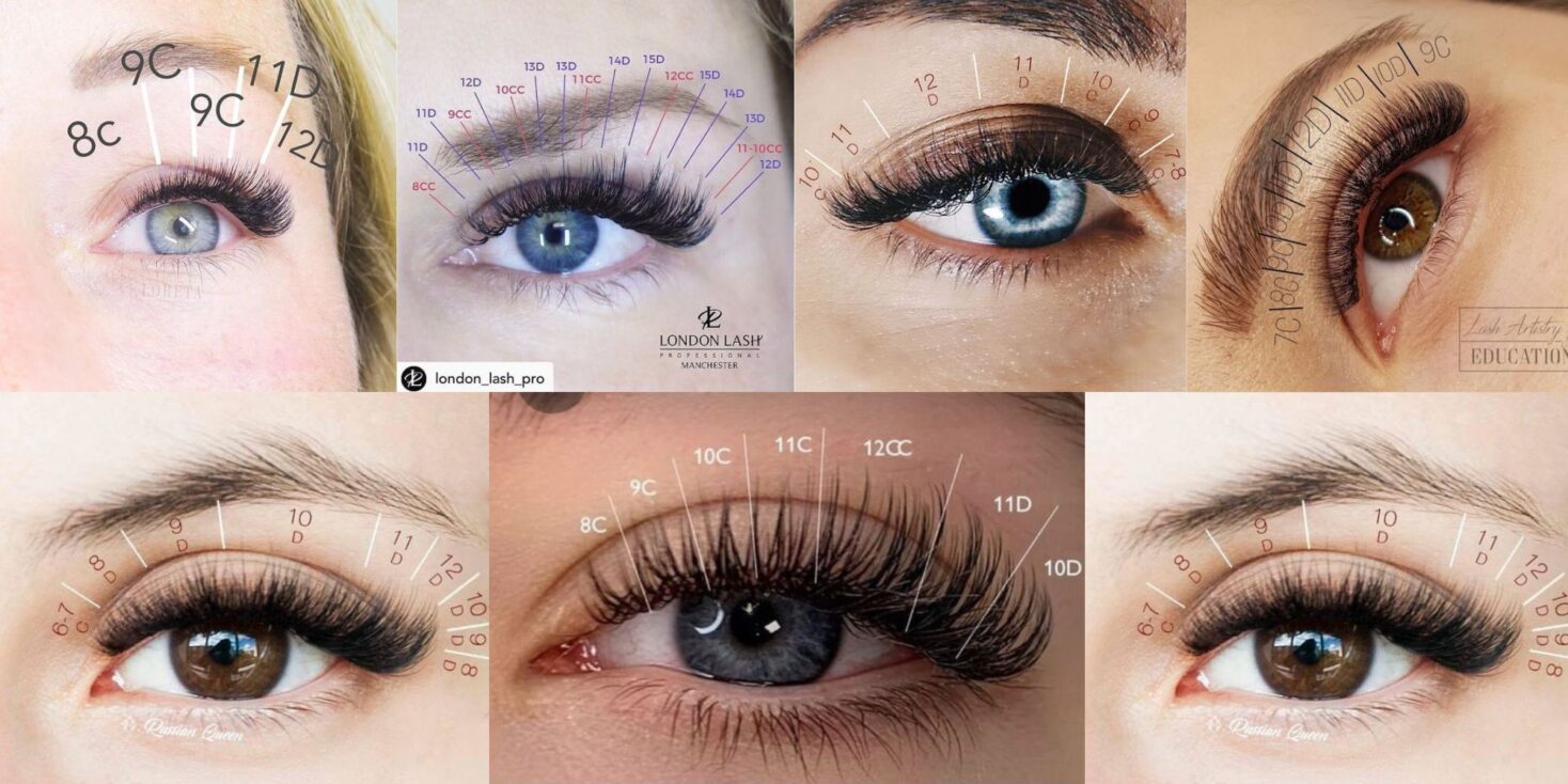 C And D Curl Lash Mapping: An Ultimate Guide For Lash Artists