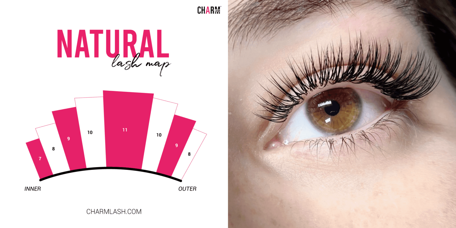 How To Achieve A Perfect Natural Lash Map?