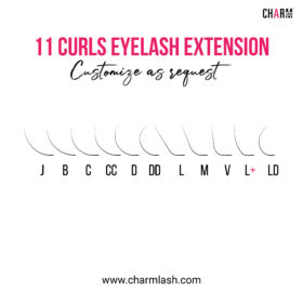 Eyelash Curl Chart 101