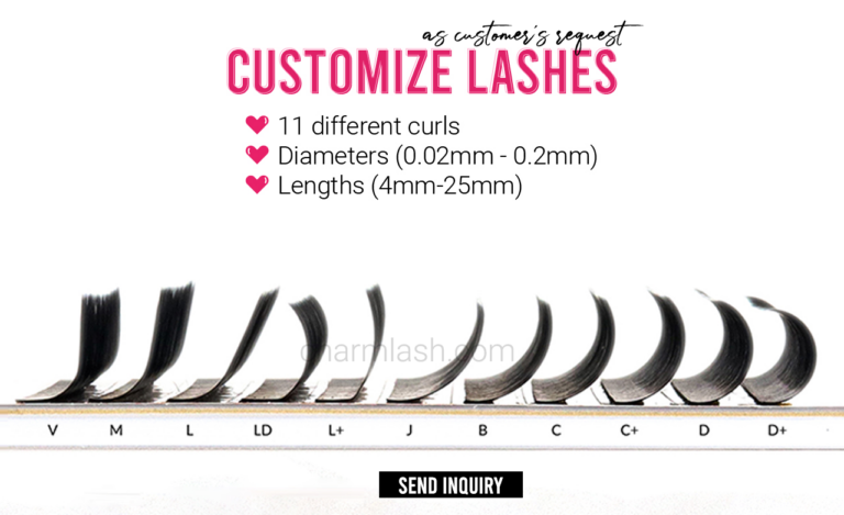Eyelash Curl Chart 101