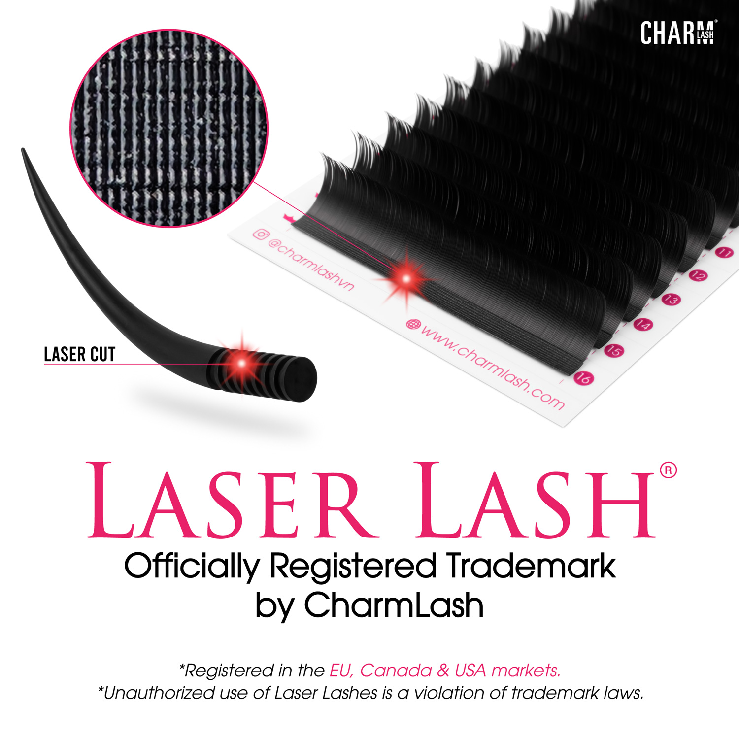 Laser Lash® - A Registered Trademark Owned Exclusively By CharmLash
