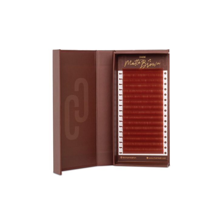 Premium Matte Brown Lashes - CharmLash – Top Global Eyelash Extension ...