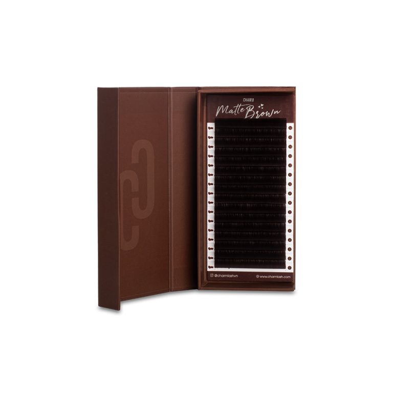 Premium Matte Brown Lashes - CharmLash – Top Global Eyelash Extension ...